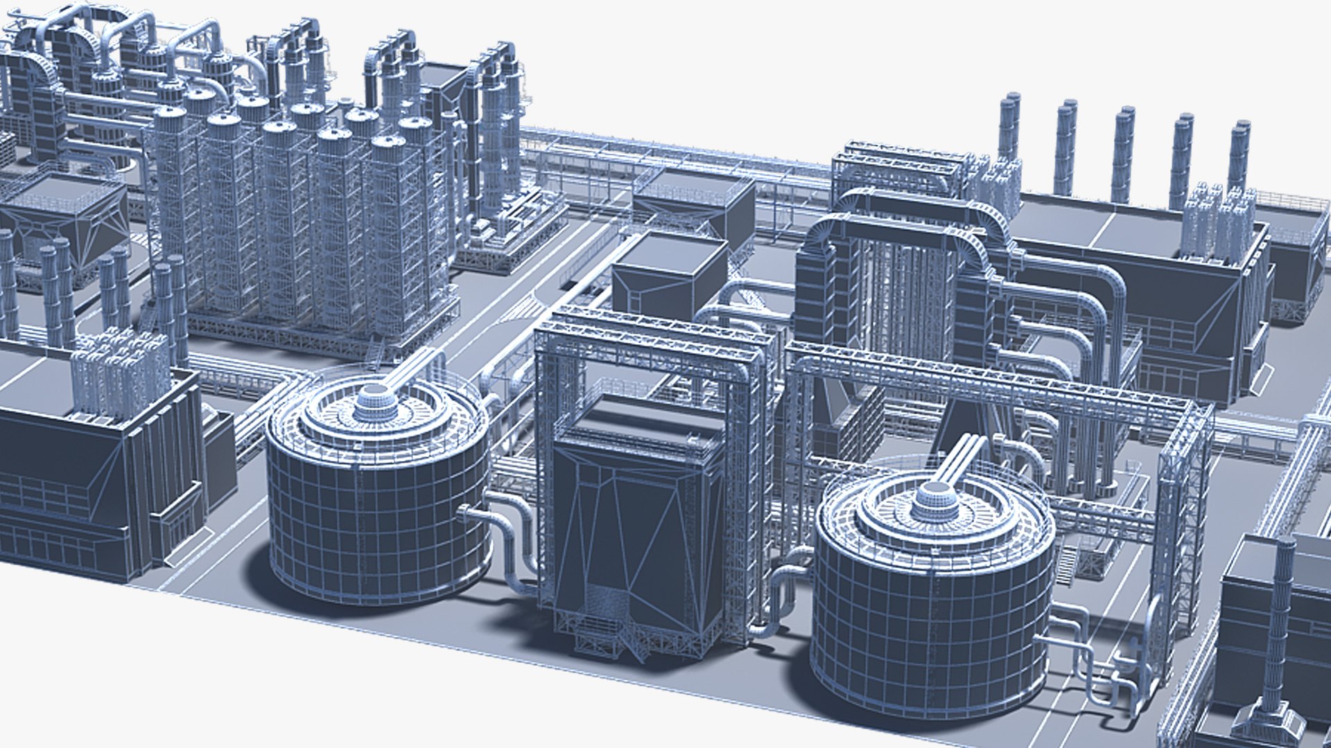 3D model 4-Industrial area set -13 - TurboSquid 2037476