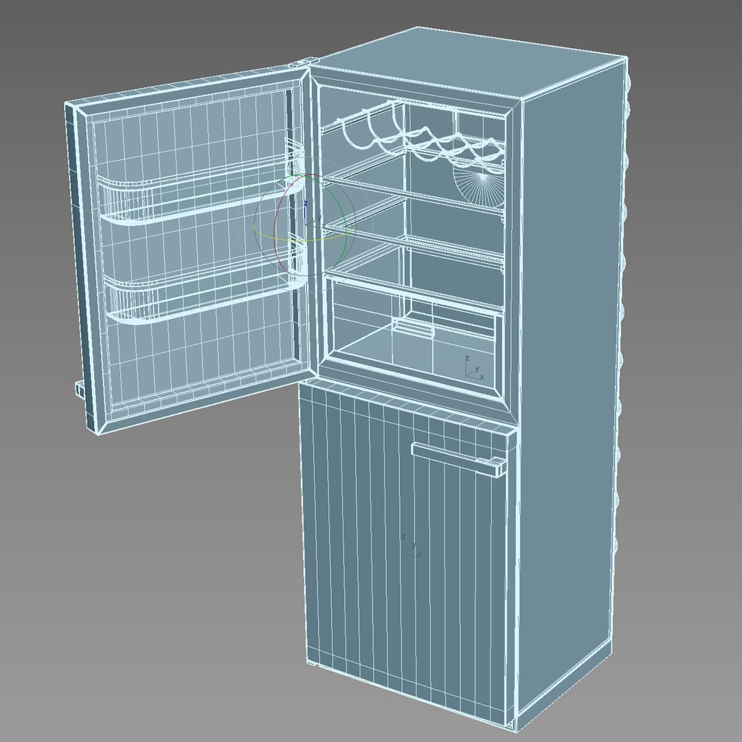 3dsmax Refrigerator 14
