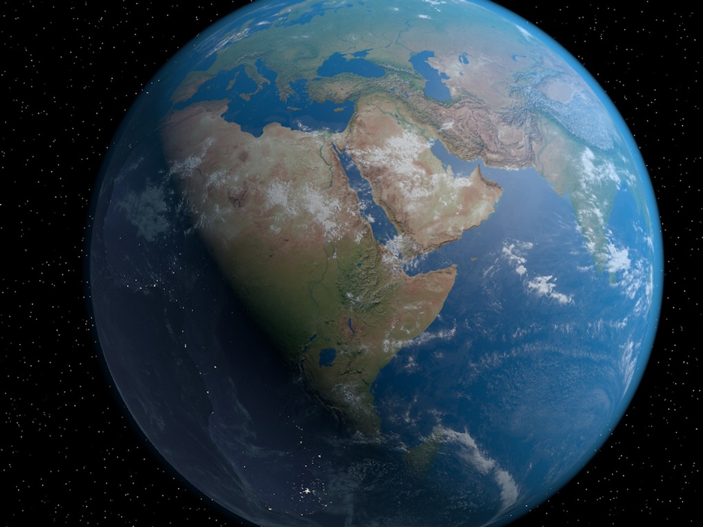 3d model earth scane