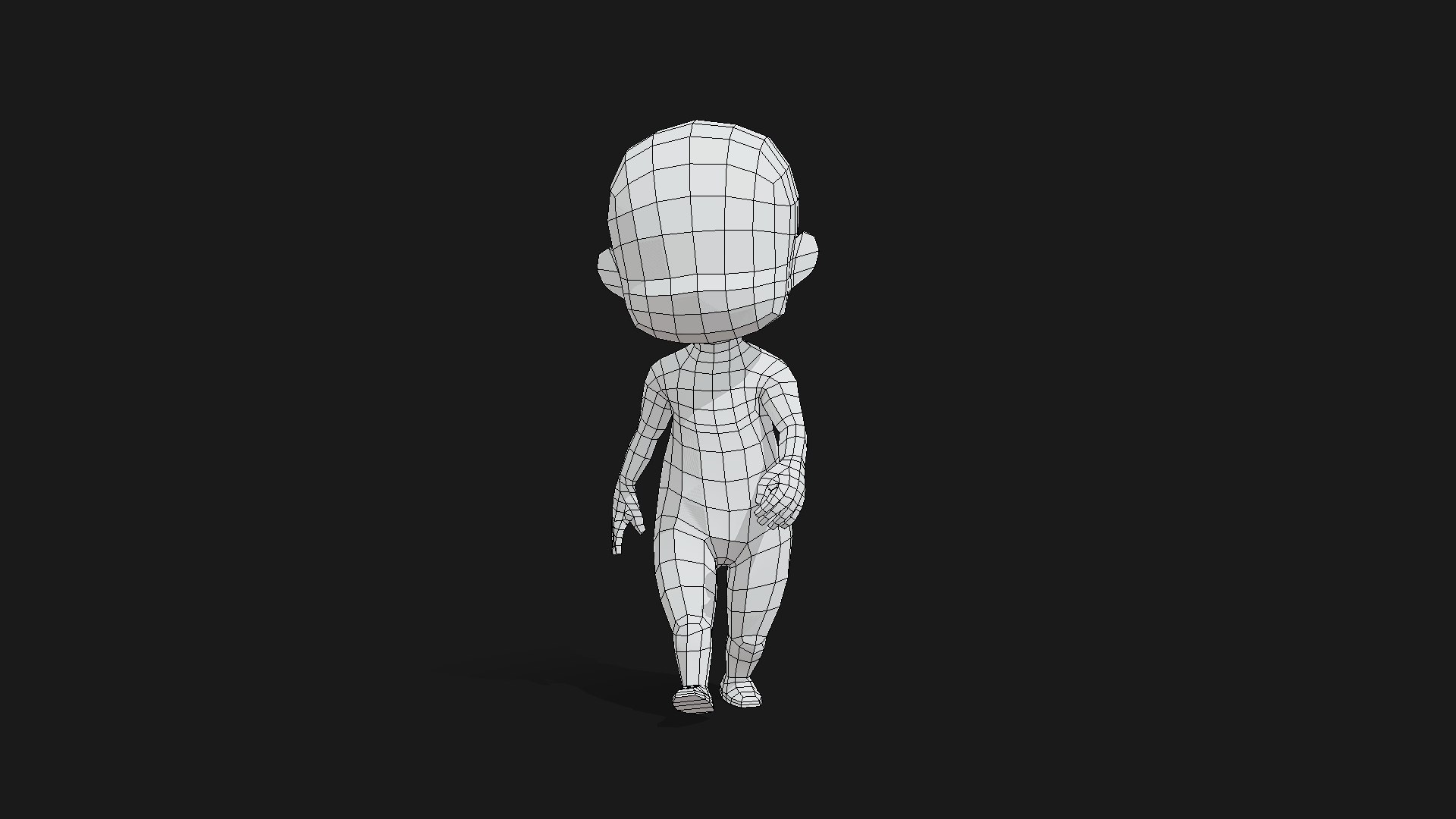 3D Model Character - Boy Base Mesh - TurboSquid 1560582