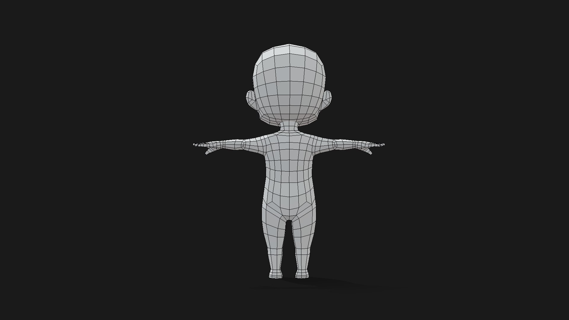 3D Model Character - Boy Base Mesh - TurboSquid 1560582