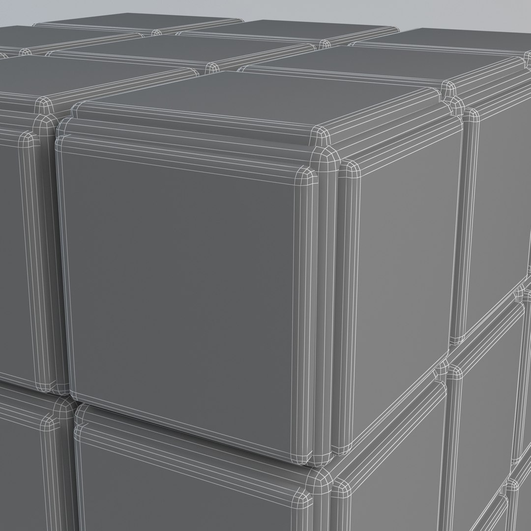 Rubik S Cube 3d Max
