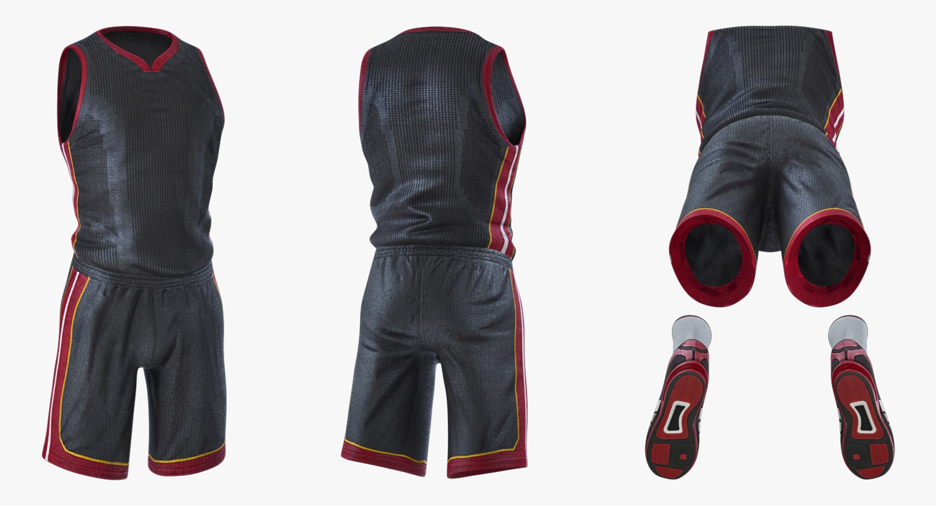 Basketball Player Uniform 3D - TurboSquid 1195700