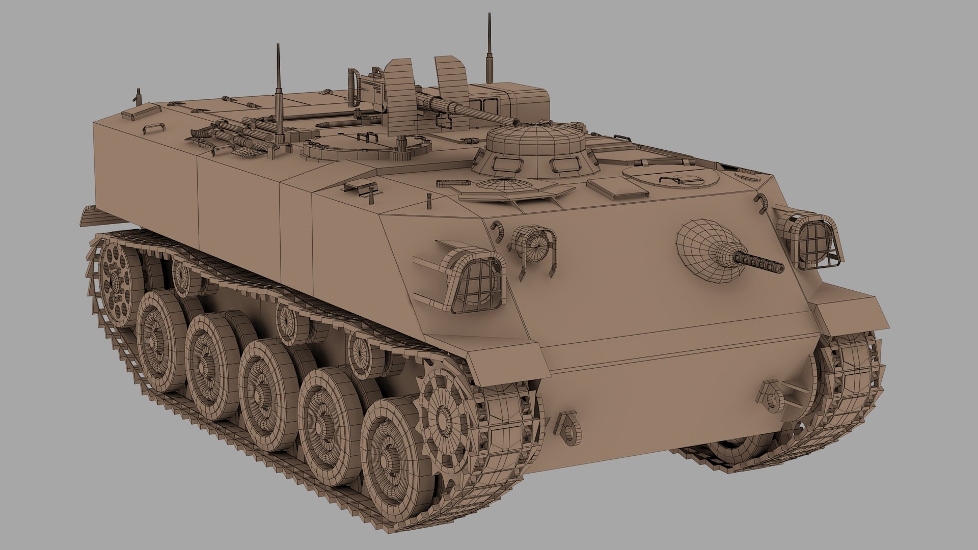 3D Japanese Type 60 - TurboSquid 1541132