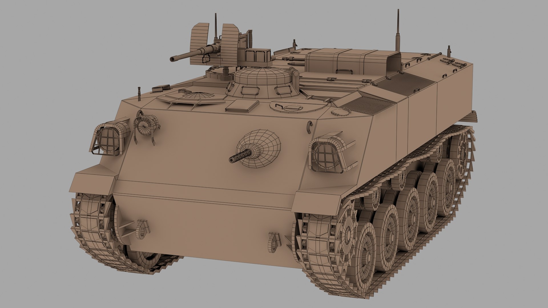 3D Japanese Type 60 - TurboSquid 1541132