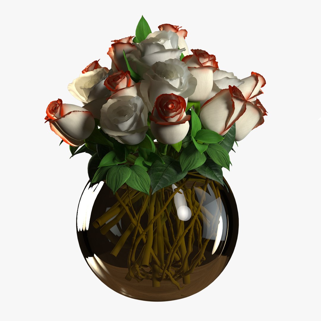 Flowers 3d Obj