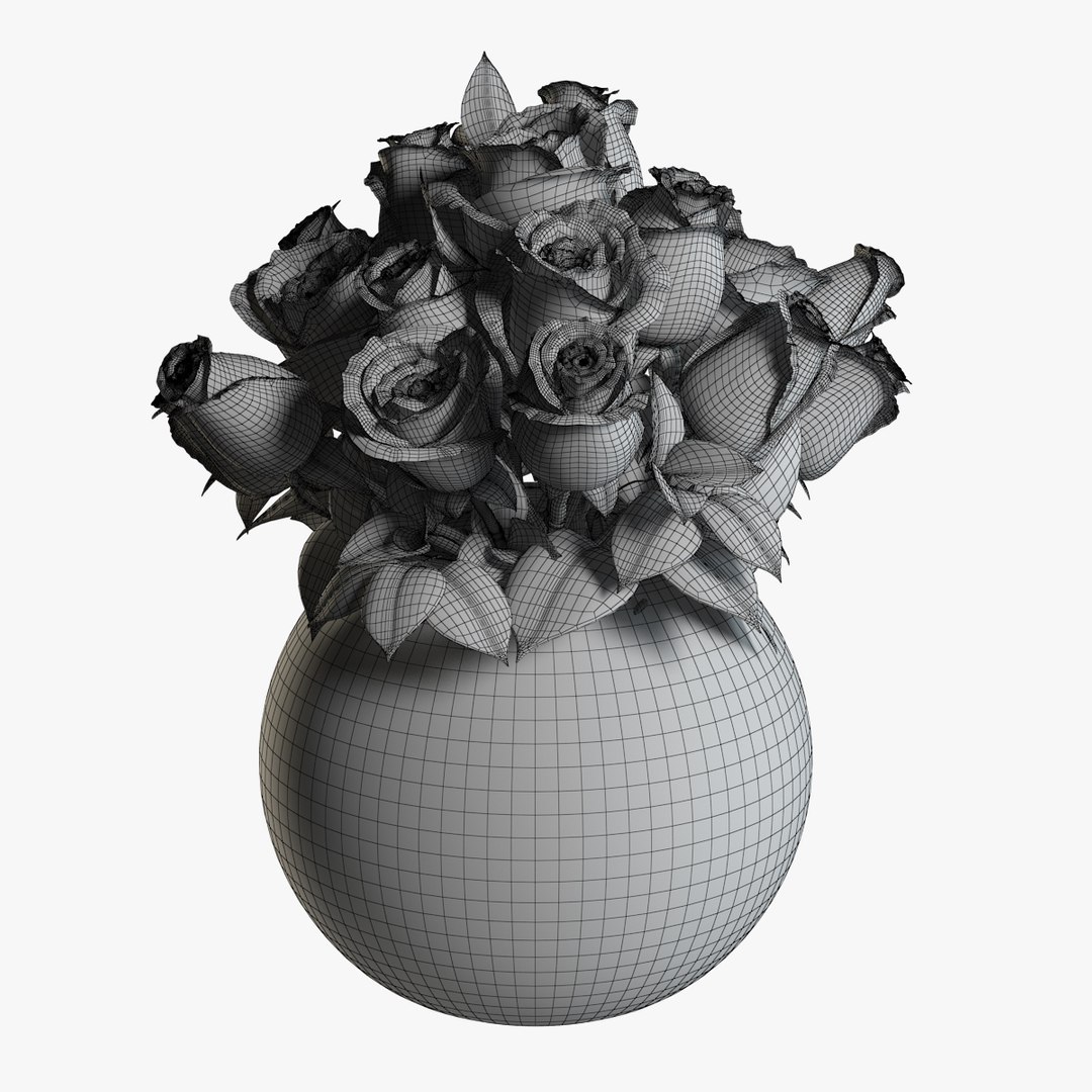 Flowers 3d Obj