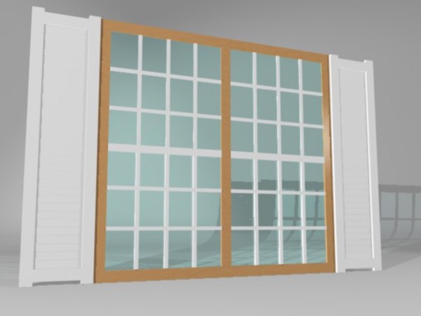 residential window 3d max