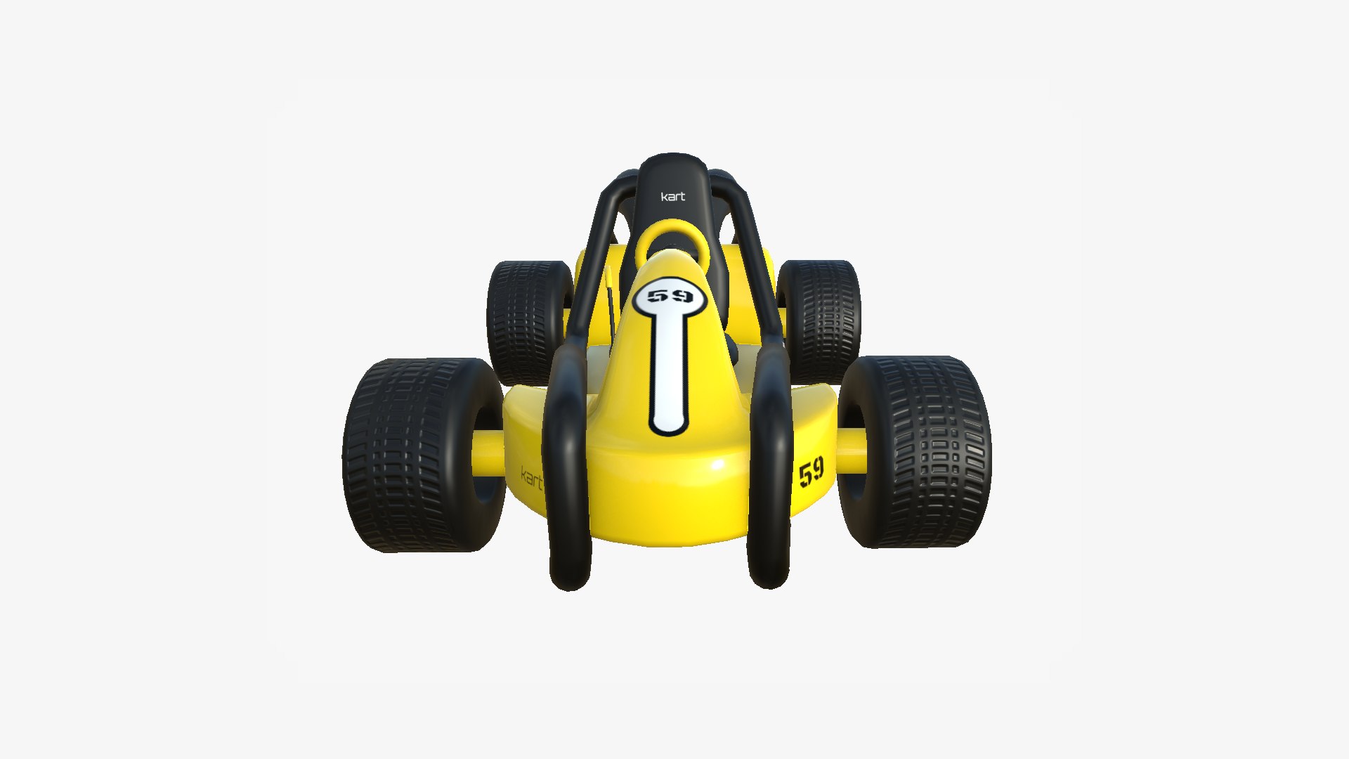Cartoon Kart G06 Yellow - Vehicle Racing Design 3D Model - TurboSquid ...