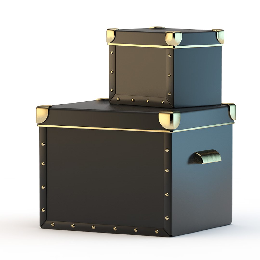 Storage Box 3d Model