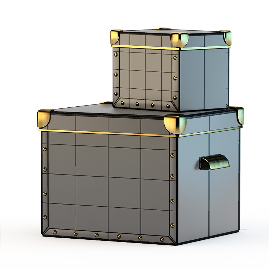 Storage Box 3d Model