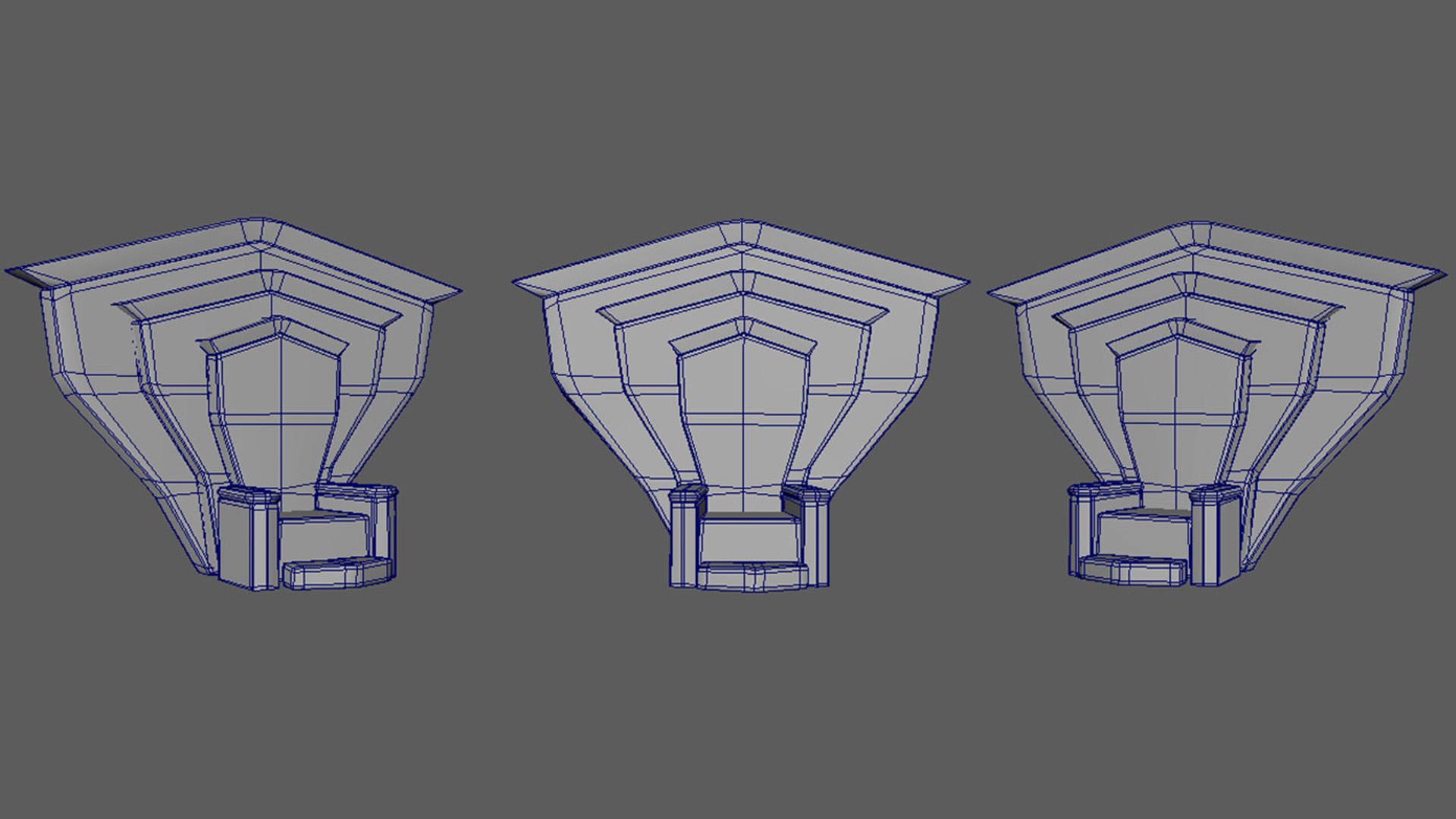 3D Ancient Throne Model - TurboSquid 1687230