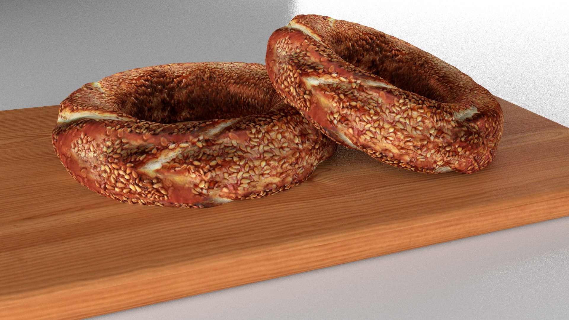 3D Simit Turkish Model - TurboSquid 1624110