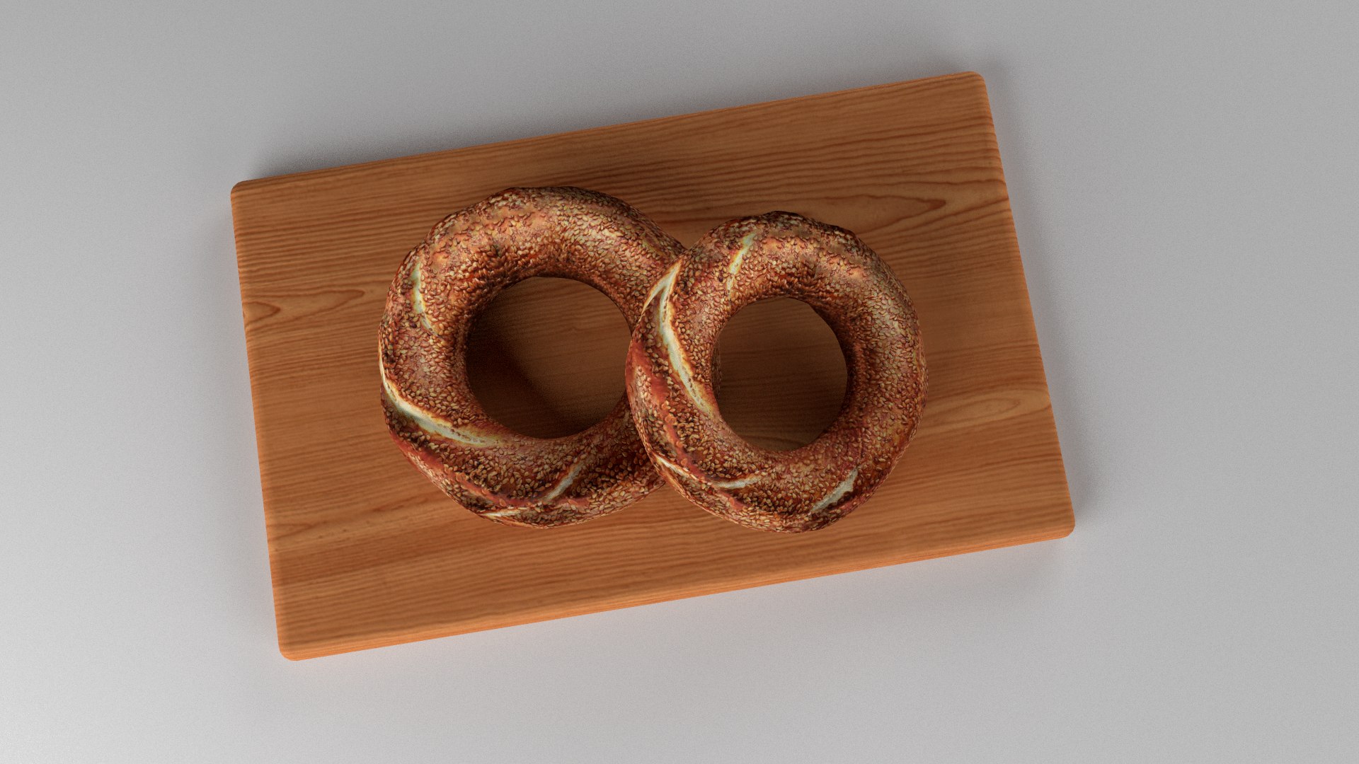 3D Simit Turkish Model - TurboSquid 1624110