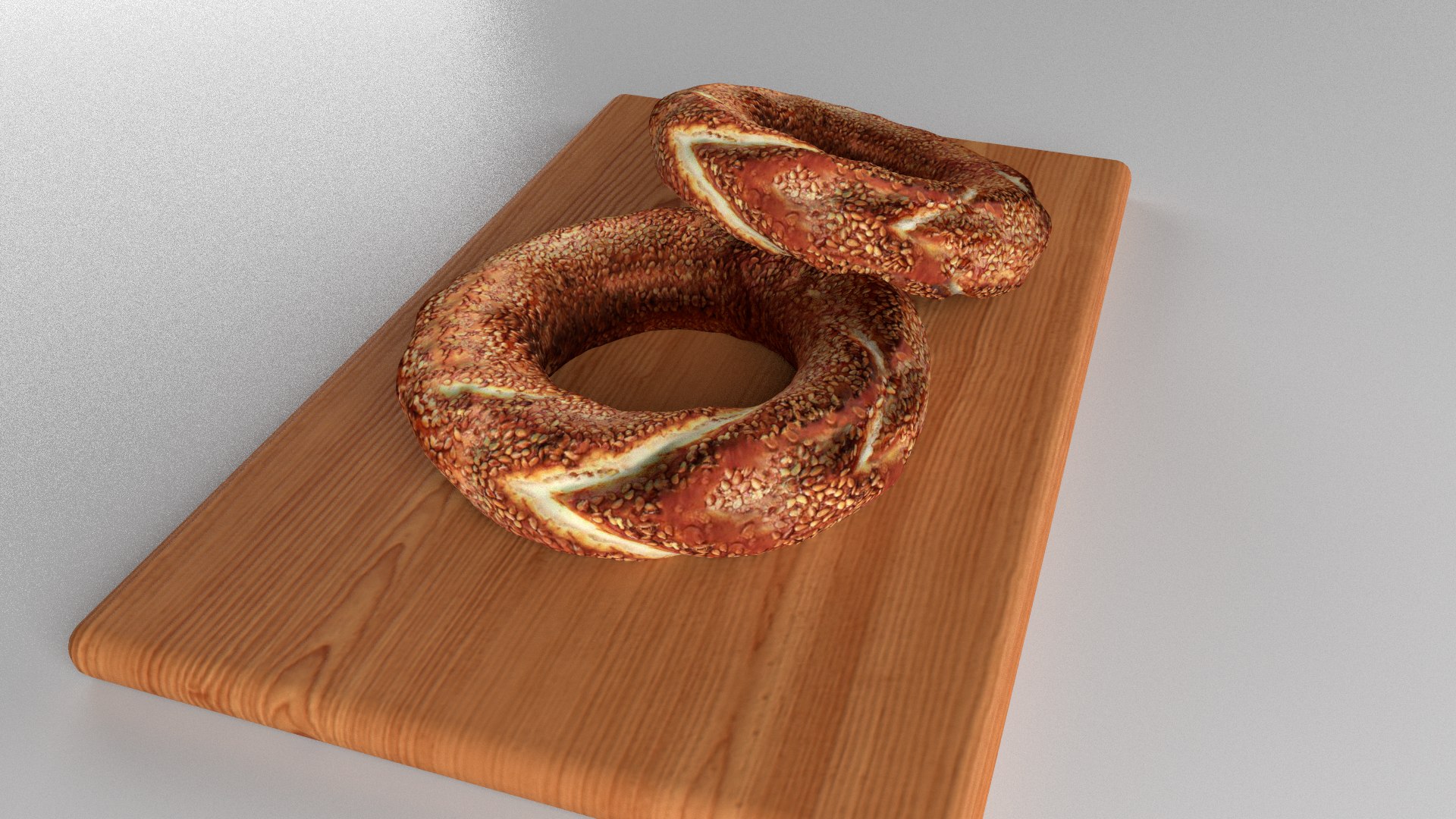 3D Simit Turkish Model - TurboSquid 1624110