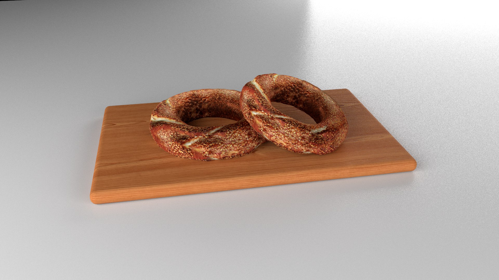 3D Simit Turkish Model - TurboSquid 1624110