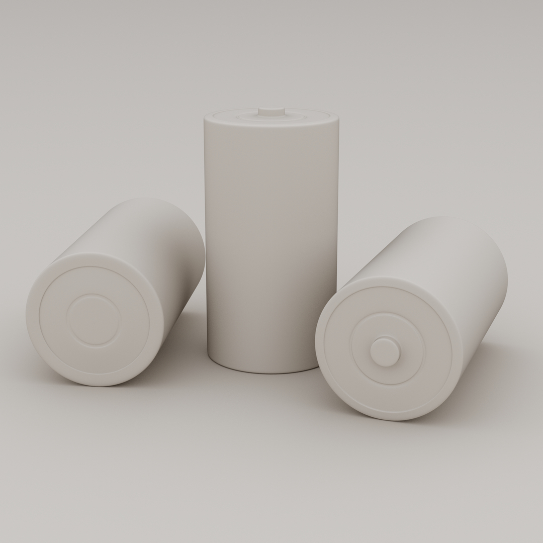 C Battery 3D Model - TurboSquid 1627575