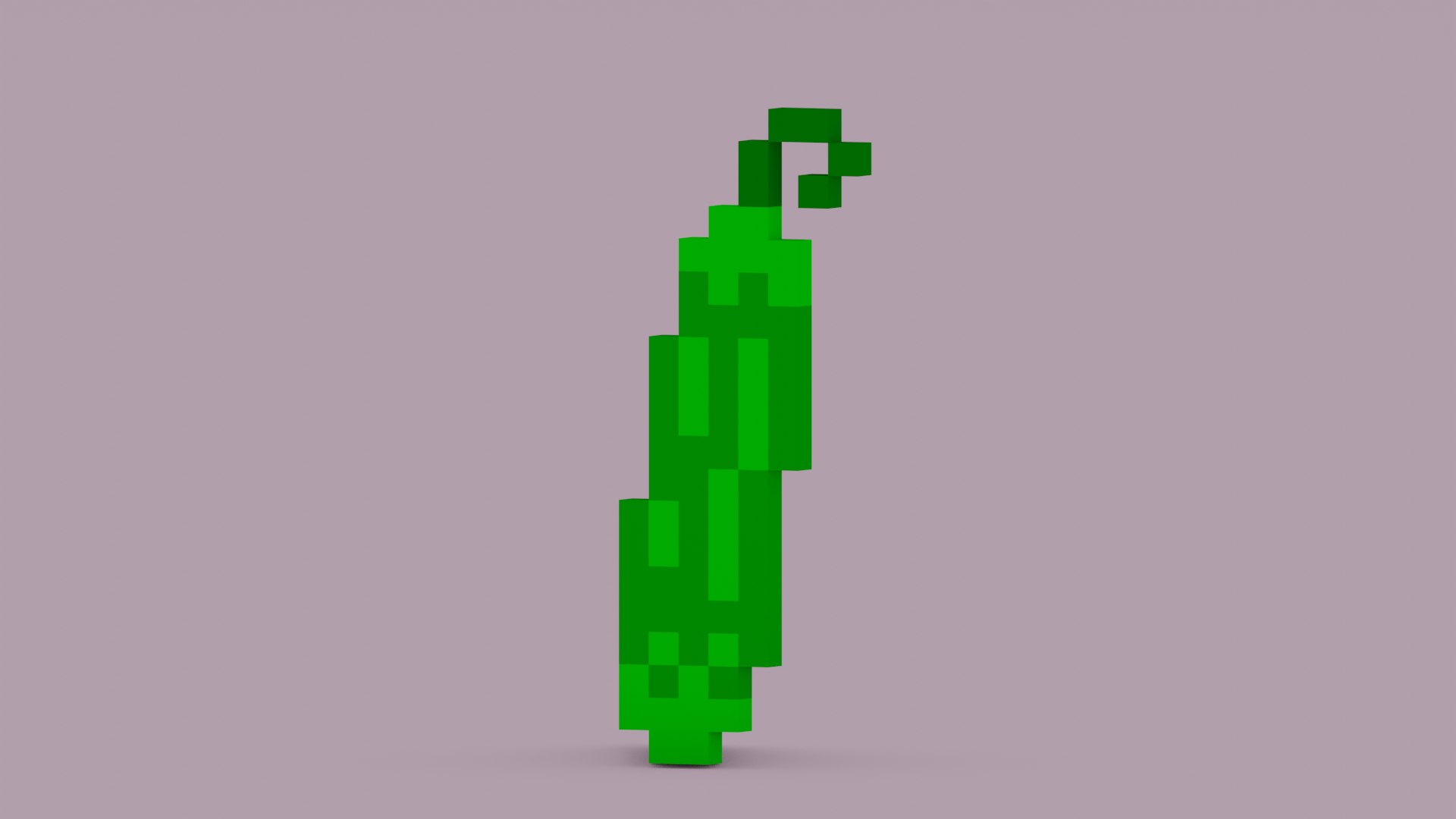 3D 8 bit vegetables game assets voxel art icons low poly models 3D ...