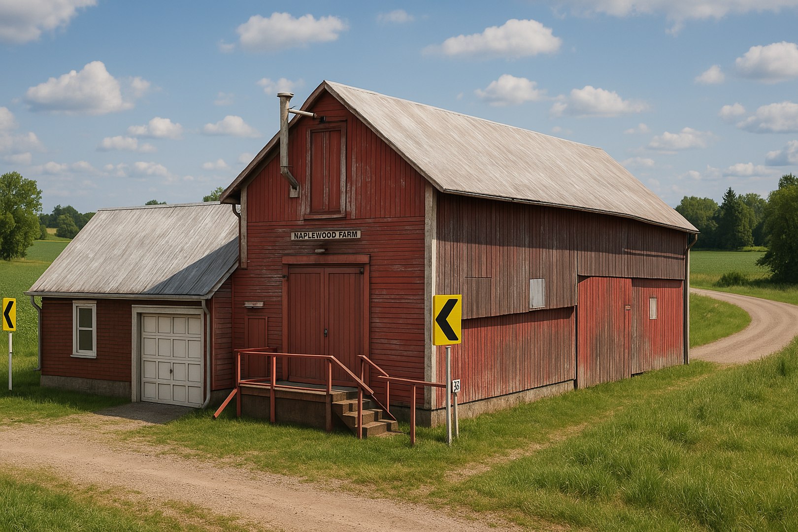 3D BARN Weathered - TurboSquid 2388330