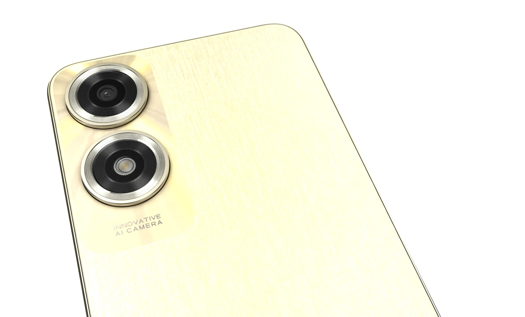 Oppo A2X Yellow 3D model - TurboSquid 2142577