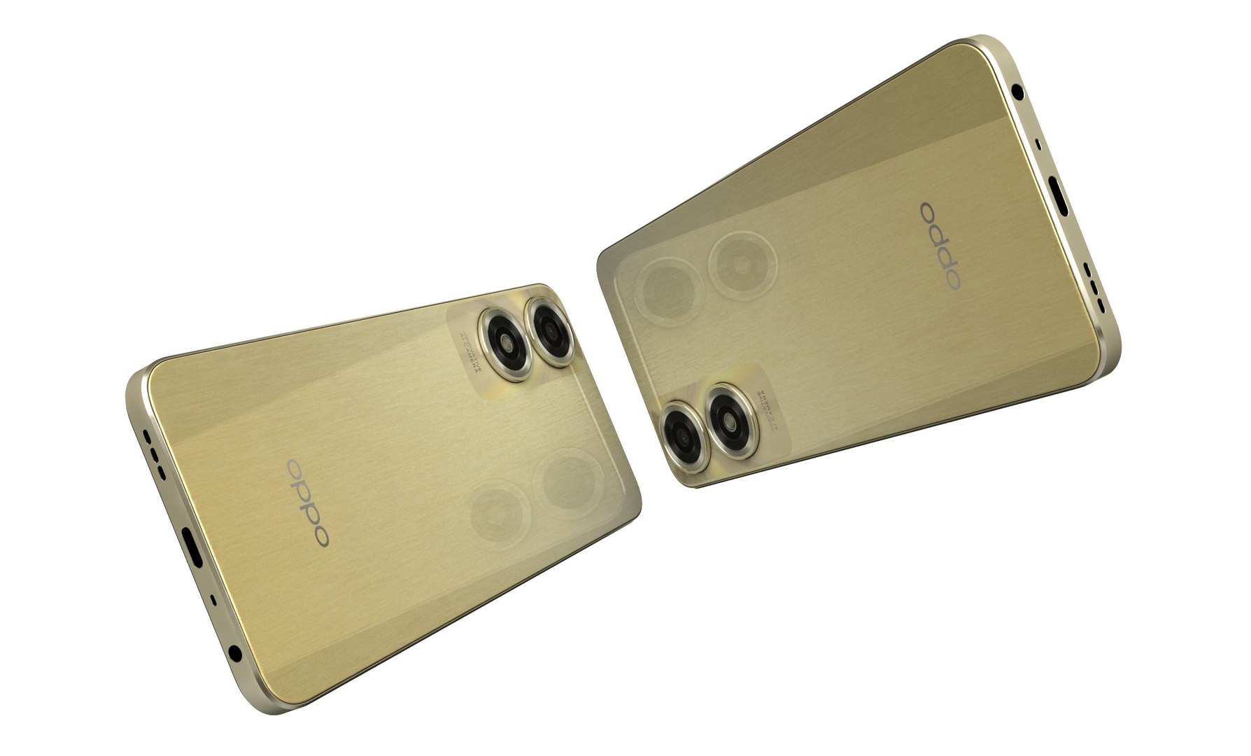 Oppo A2X Yellow 3D model - TurboSquid 2142577