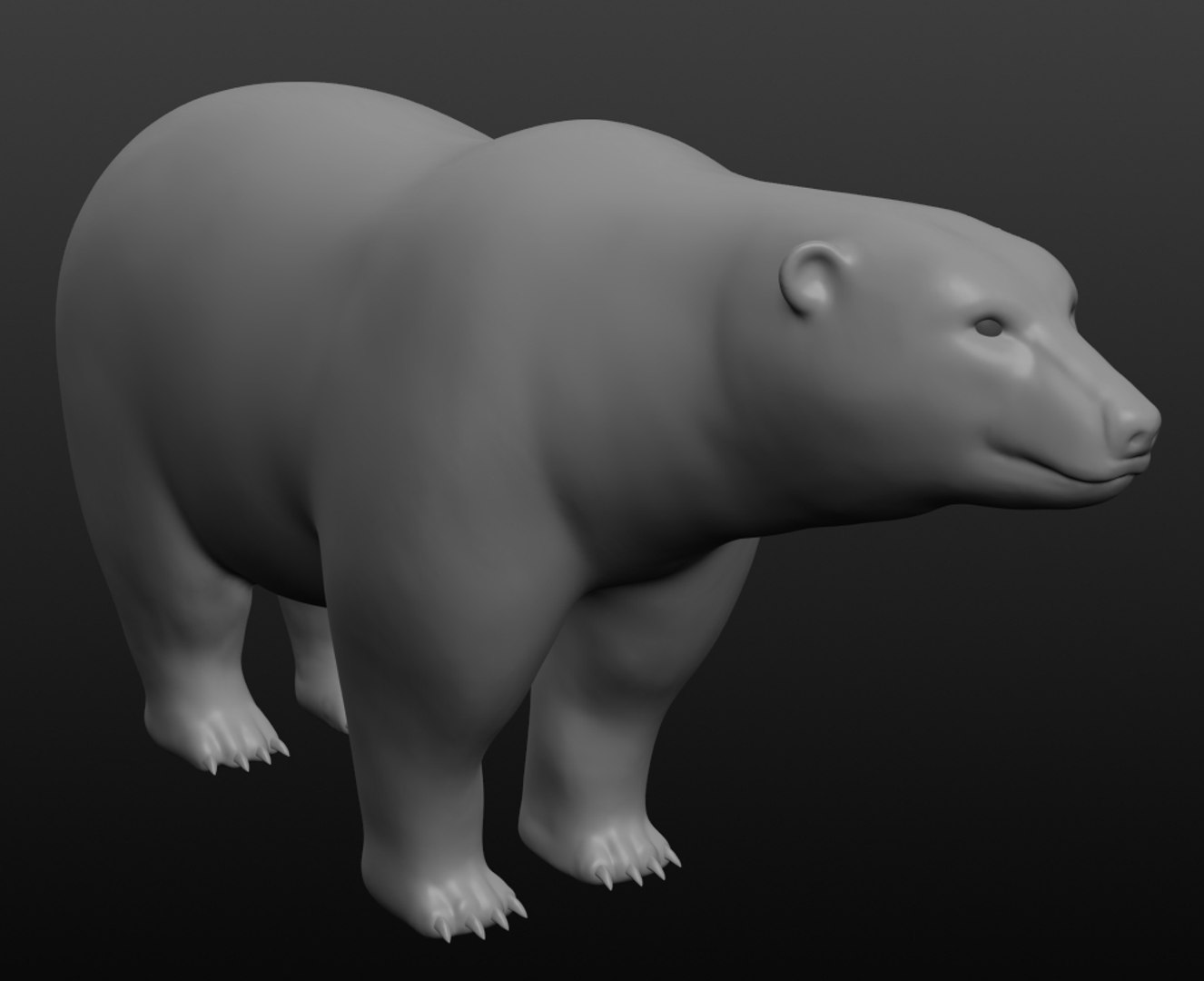 Polar Bear 3D Model - TurboSquid 1412457