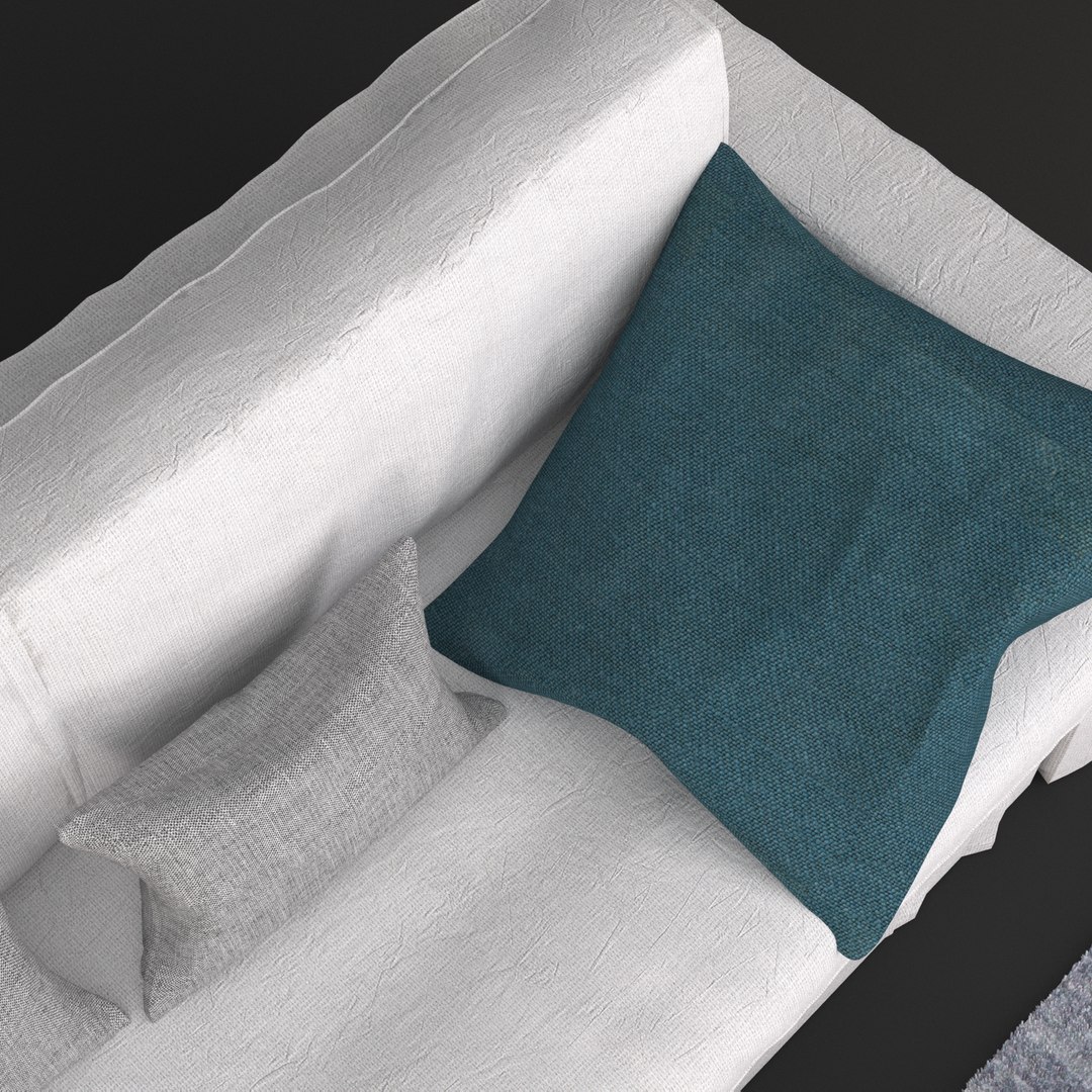 3D Sofa Meridiani Law - TurboSquid 1205518