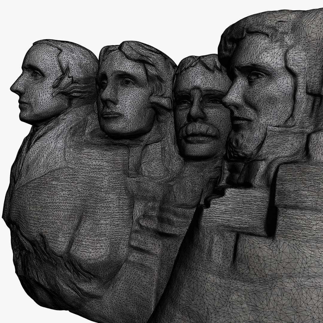 Mount Rushmore 3d Model