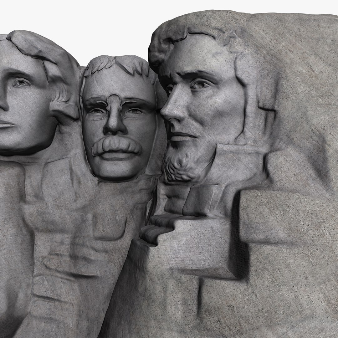 Mount Rushmore 3d Model