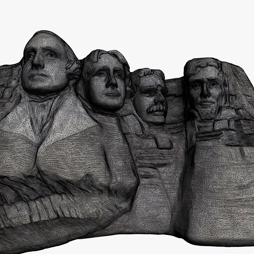 Mount Rushmore 3d Model