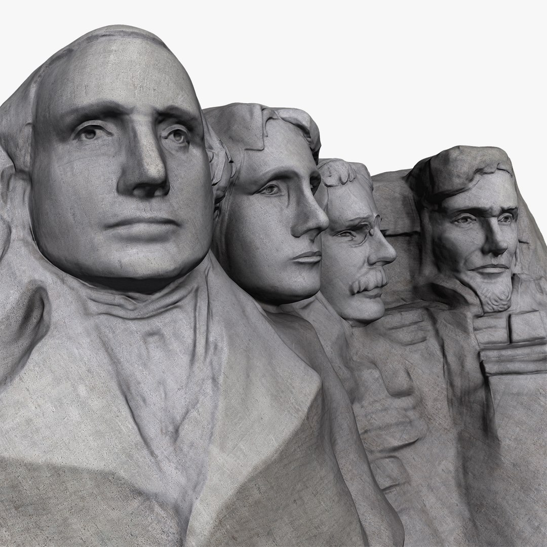 Mount Rushmore 3d Model