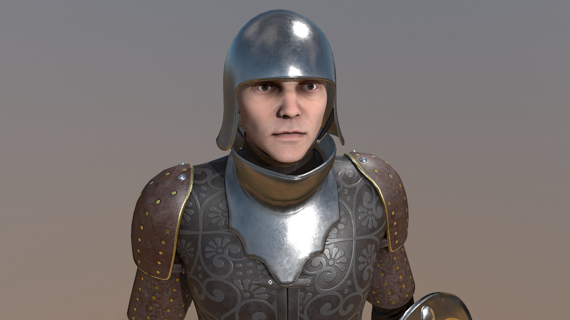 3D Knight Male Character - TurboSquid 1659908