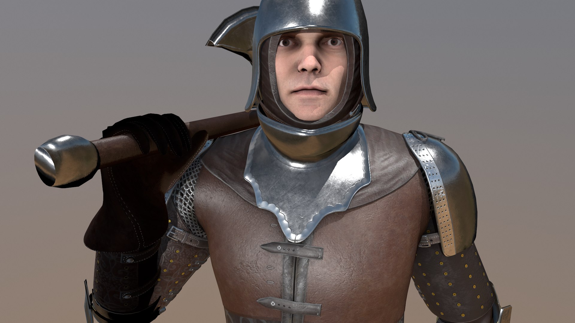 3D Knight Male Character - TurboSquid 1659908