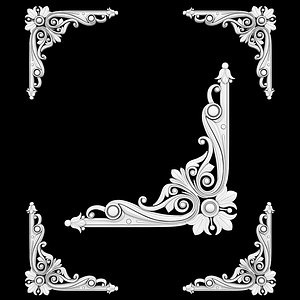 corner element 3d max