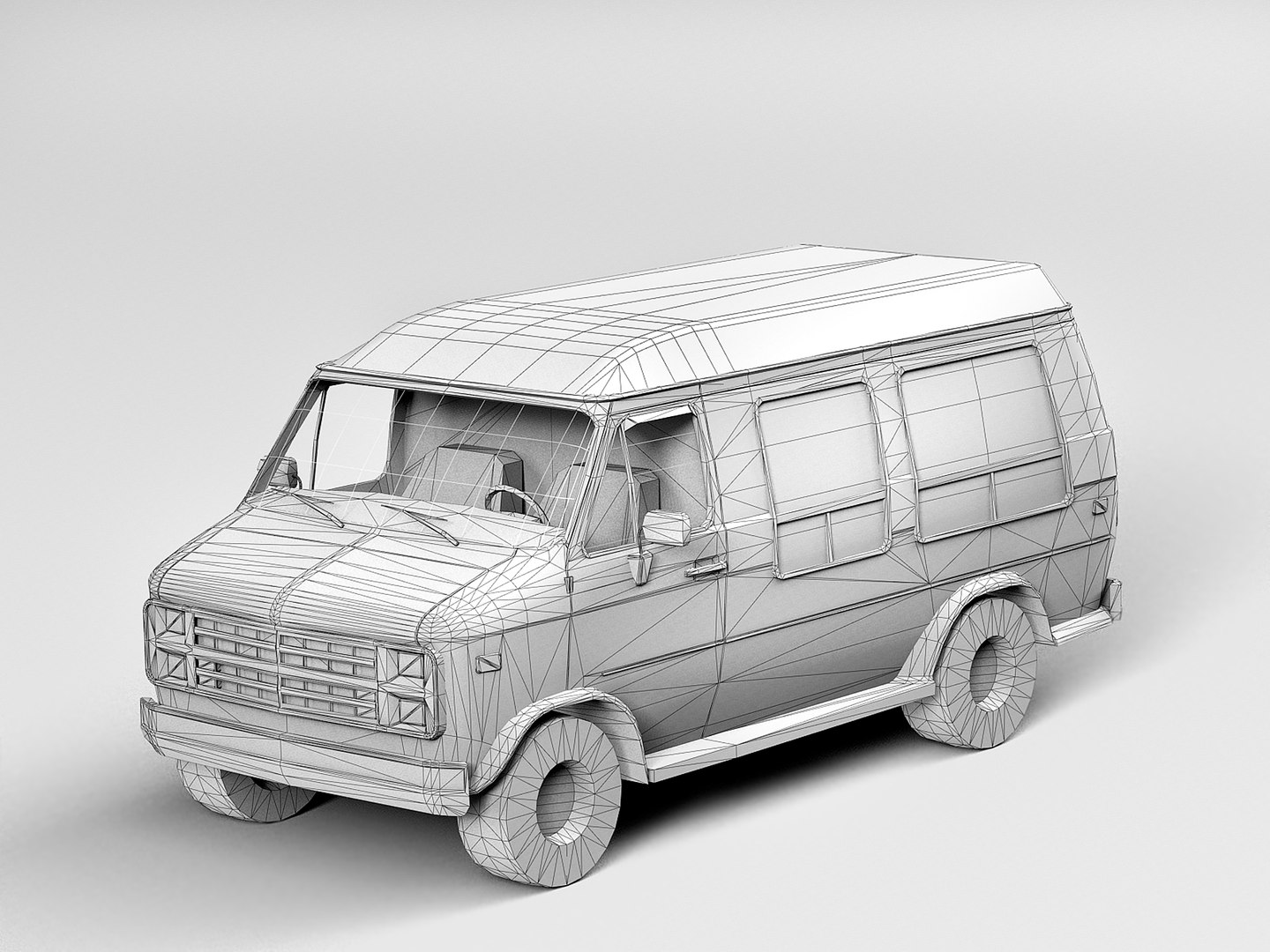 Generic Van V7 Model - TurboSquid 1934539