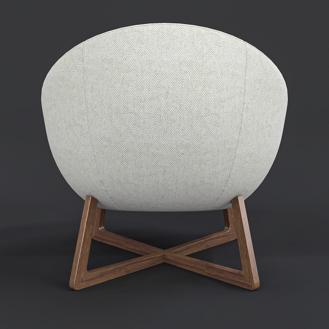 Pod Lounge Chair 3D Model - TurboSquid 1547567