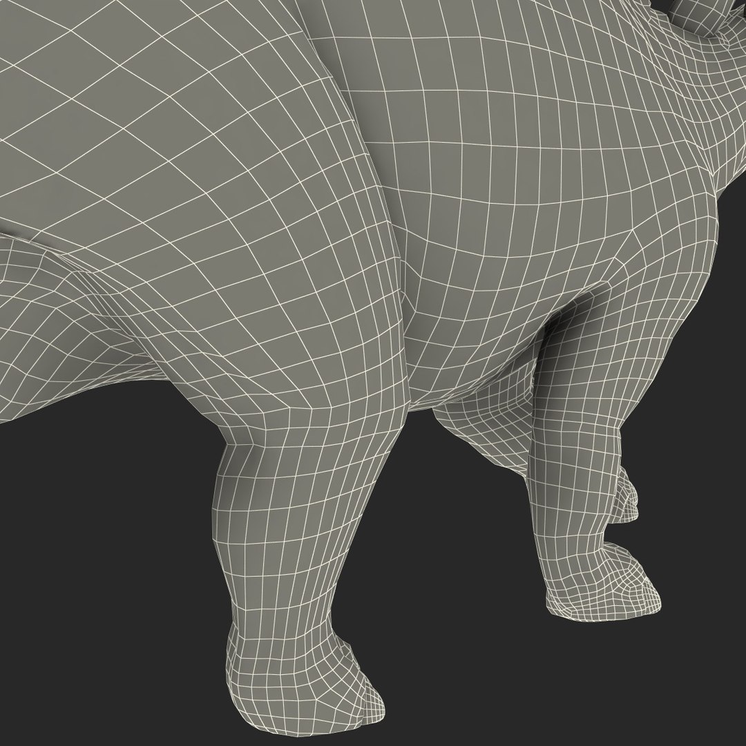 stegosaurus pose 1 3d model