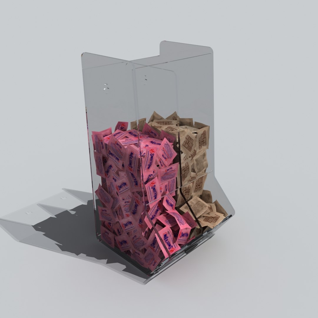 3ds max packet dispenser