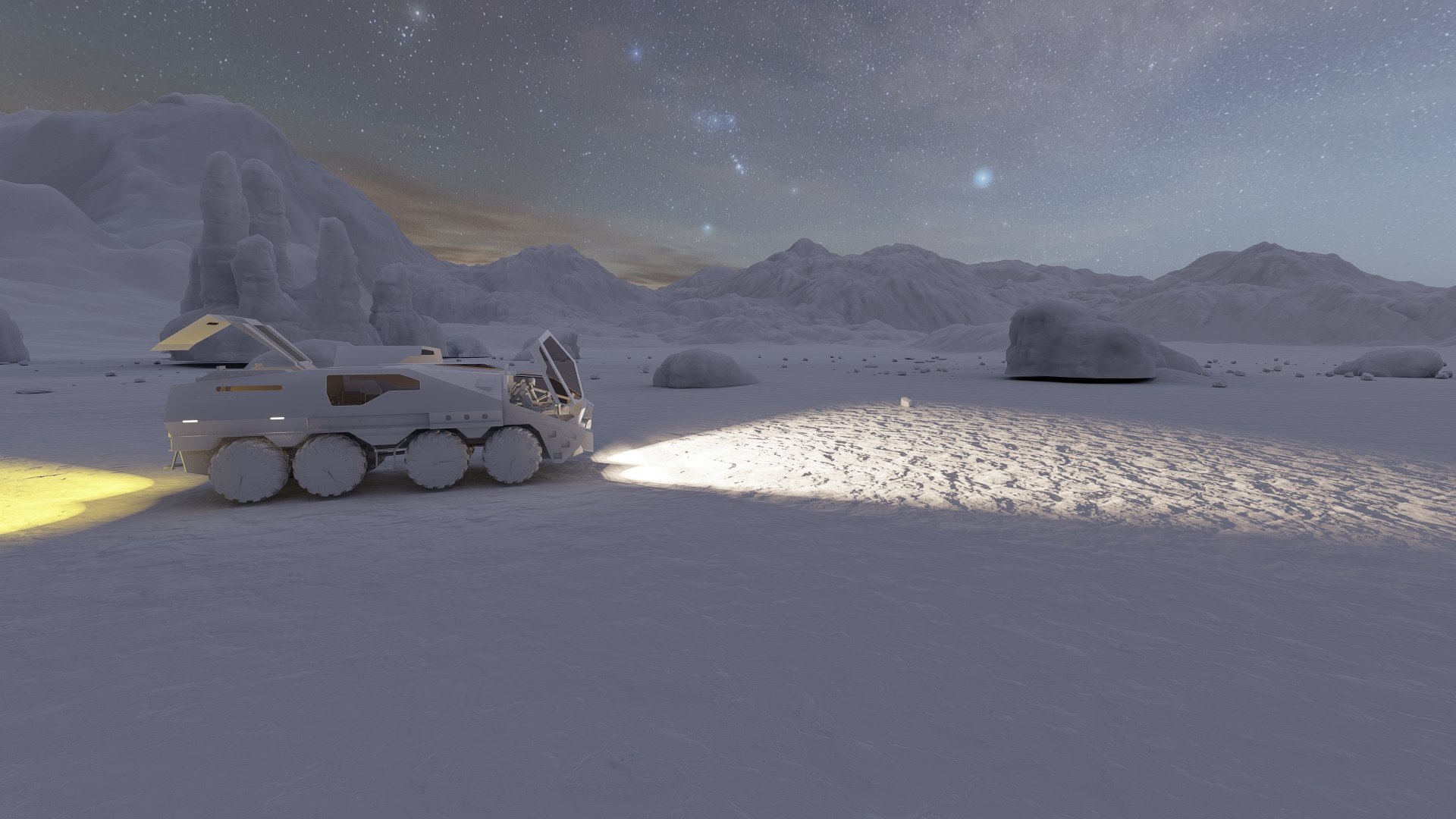 Space Rover 3D Model - TurboSquid 2271418