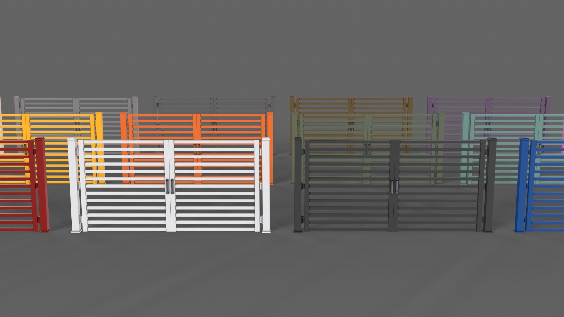 3D Model PBR Gate C4 - TurboSquid 2357134