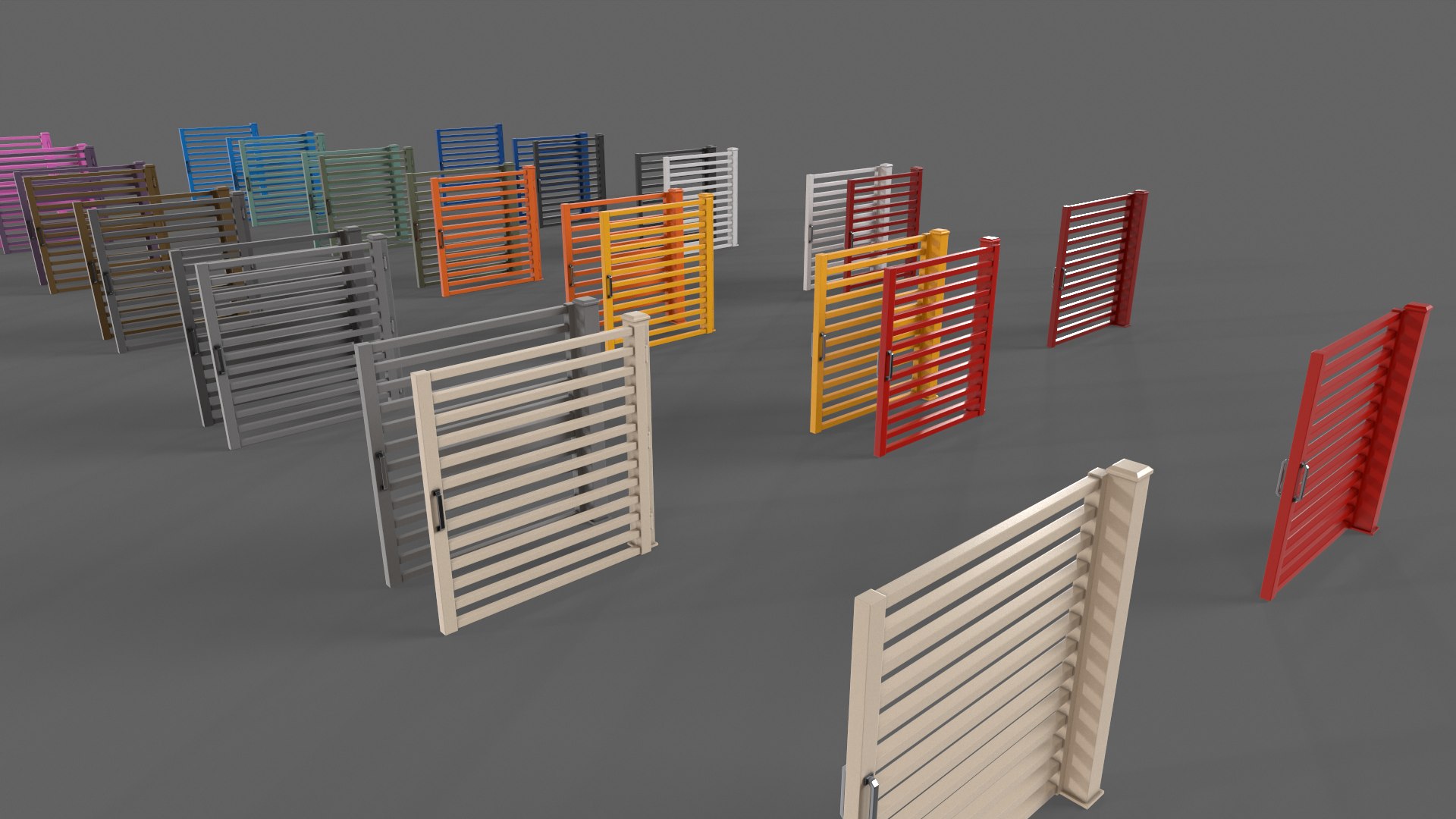 3D Model PBR Gate C4 - TurboSquid 2357134