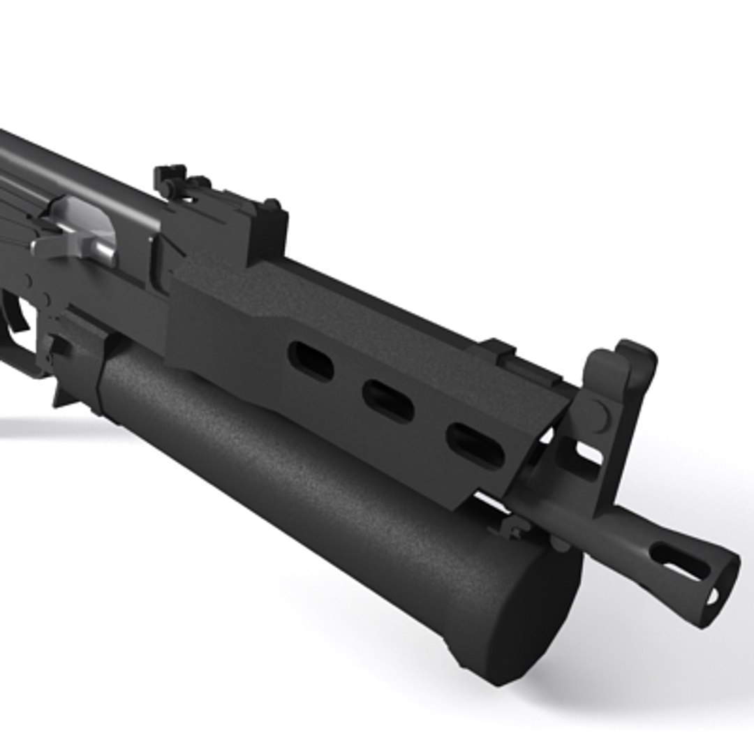 3d Pp-19 Bizon Submachine Gun