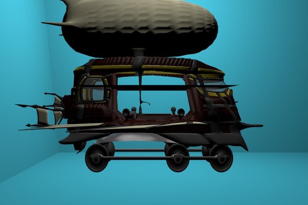 Airship 3D Models for Download | TurboSquid