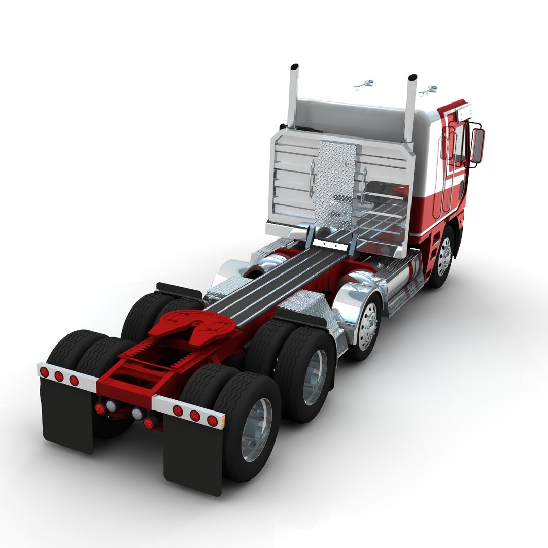 3d Model Freightliner Argosy Truck 2014
