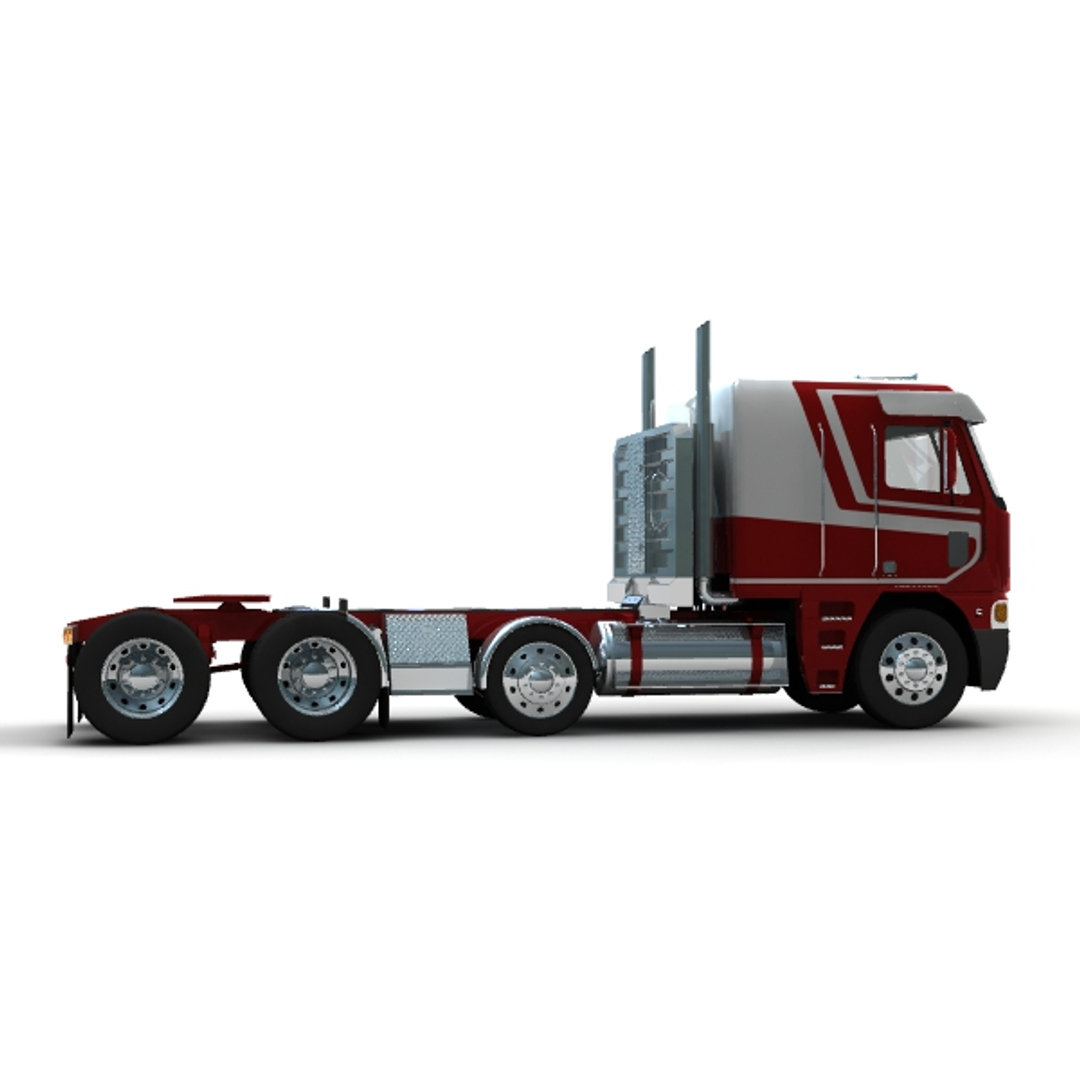 3d Model Freightliner Argosy Truck 2014
