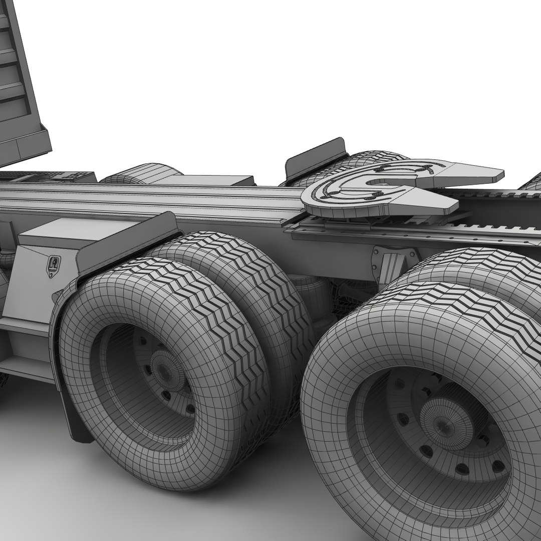 3d Model Freightliner Argosy Truck 2014