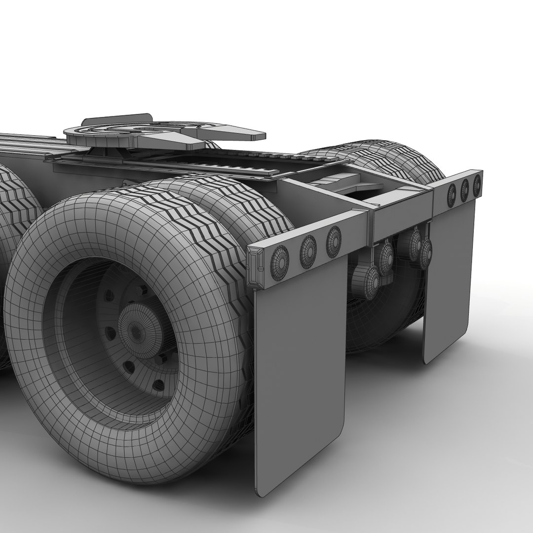 3d Model Freightliner Argosy Truck 2014