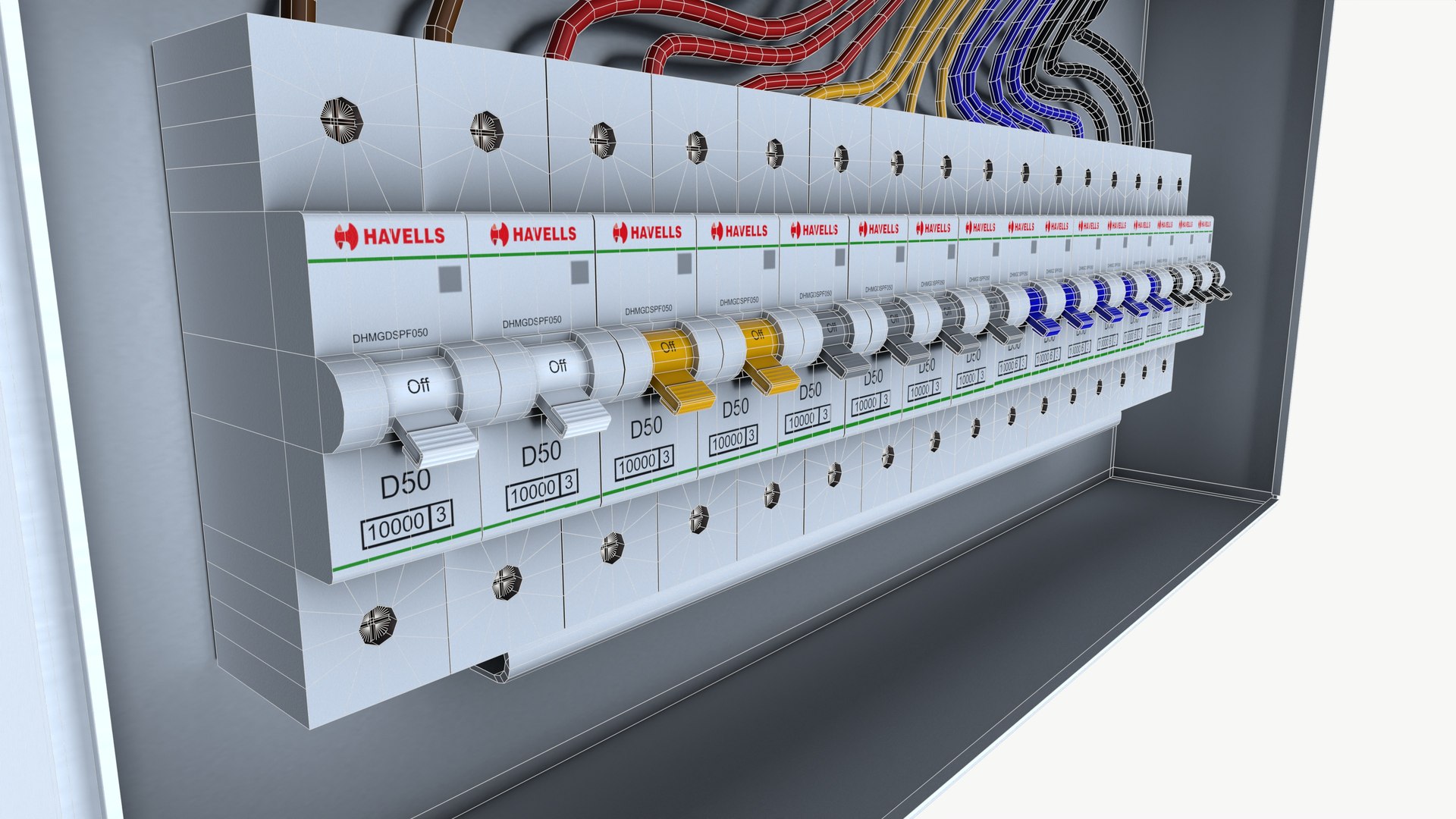 MCB Box Model - TurboSquid 2363409