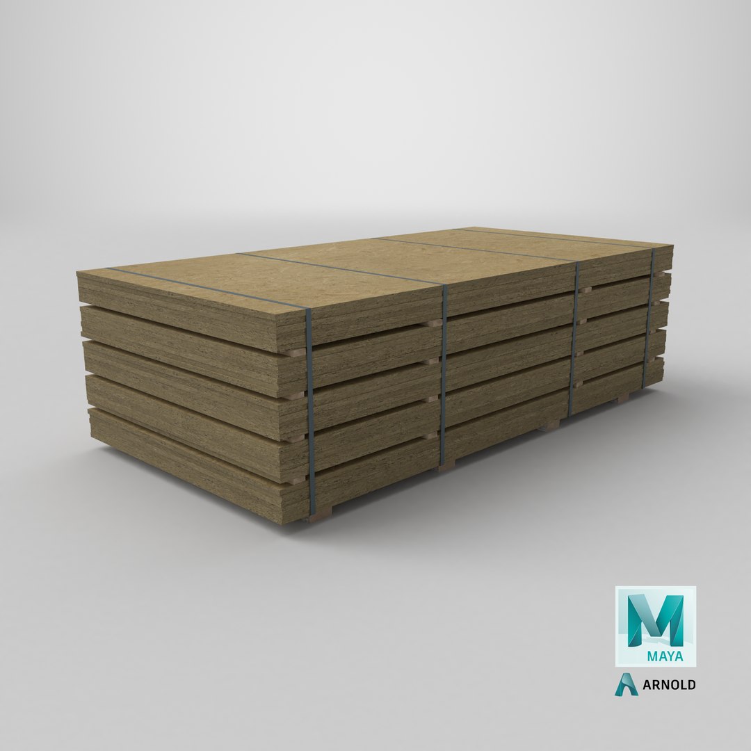3D Stack Of Plywoods Chipboard PBR Model - TurboSquid 2186068