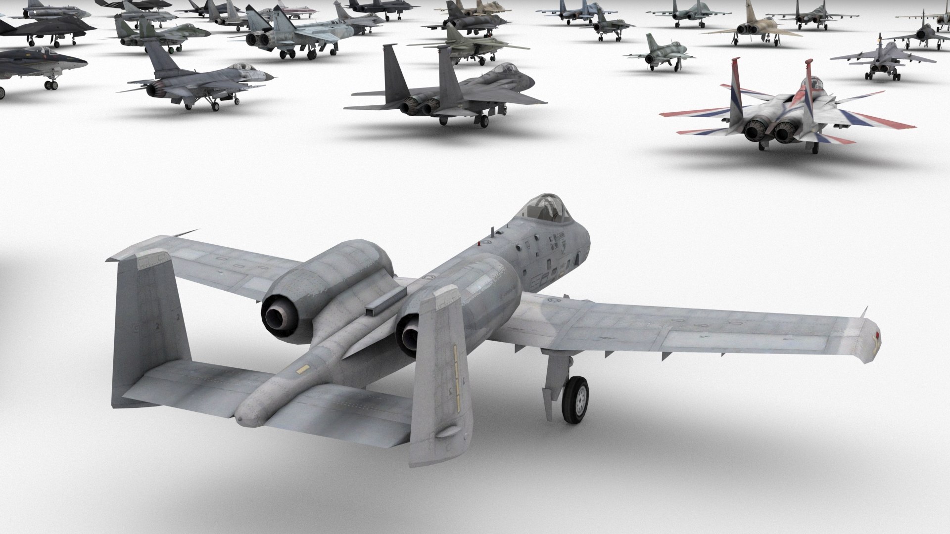 3D Model Jet Fighter Collection - TurboSquid 1748117
